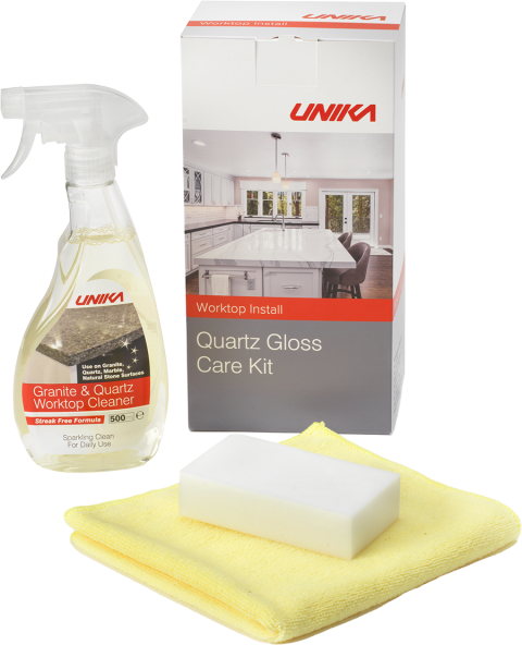 Quartz Polish Worktop Care Kit - Unika