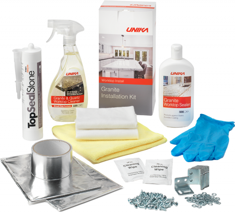 Granite Worktop Installation Kit - Unika