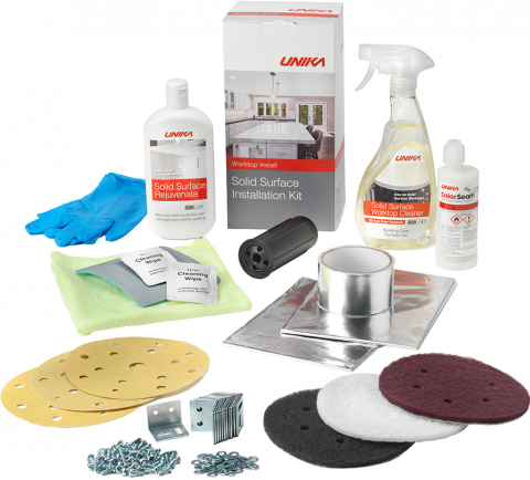 Solid Surface Installation Kit - Unika