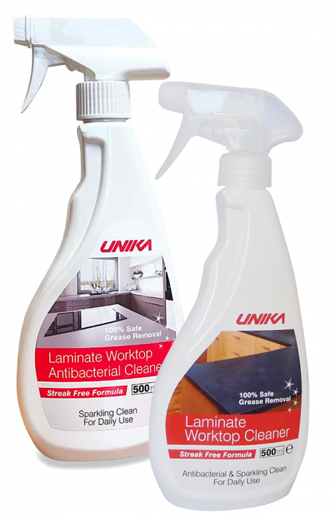 Laminate and Antibacterial Surface Cleaner - Unika